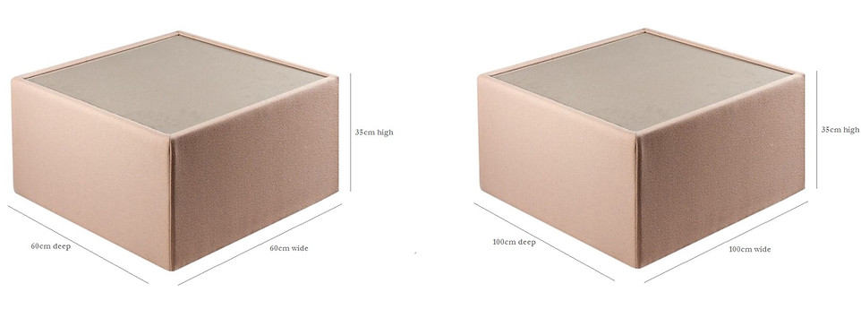 Square Glass Top Coffee Table - Fina Furniture